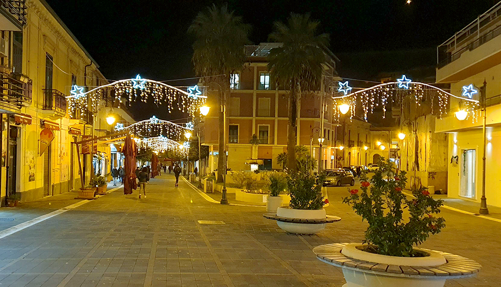 Scalea Christmas lights – The Calabrian Dream